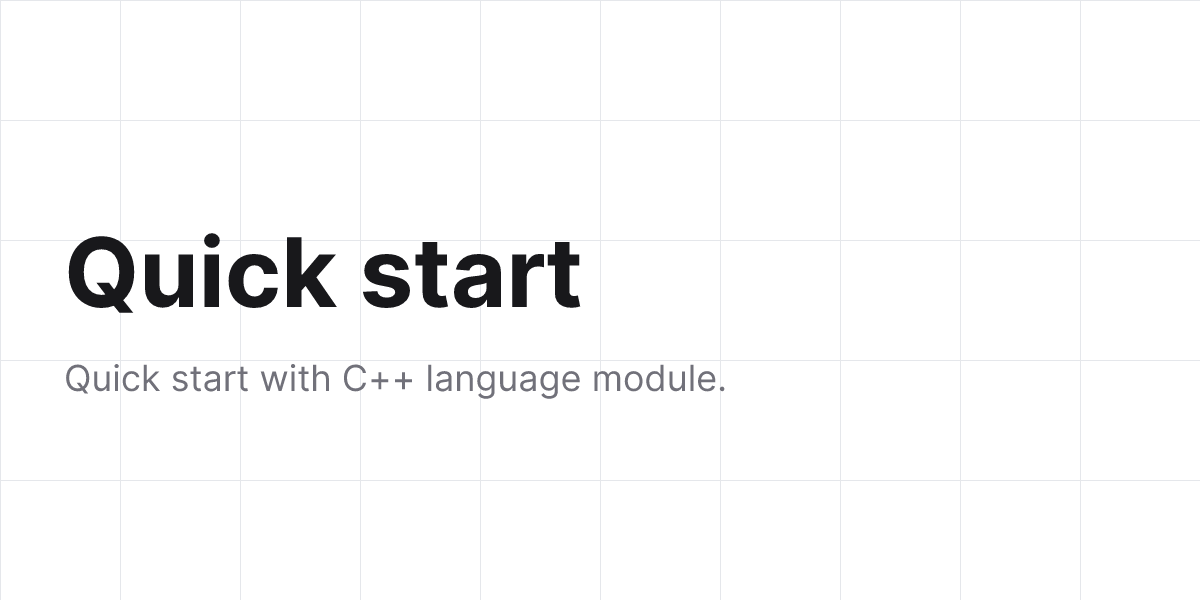 Quick start - plugify